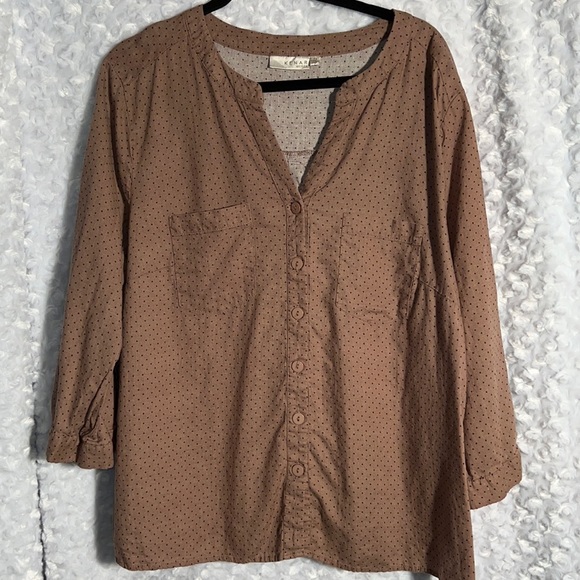 Kenar | Tops | Button Front With 2 Patch Pockets | Poshmark